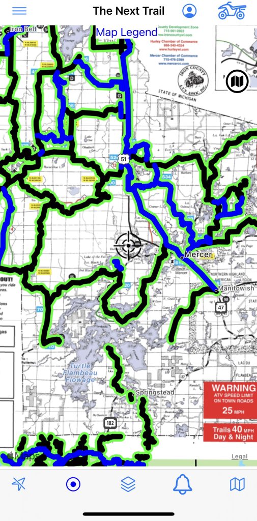 Trails and Map Images - The Next TrailThe Next Trail