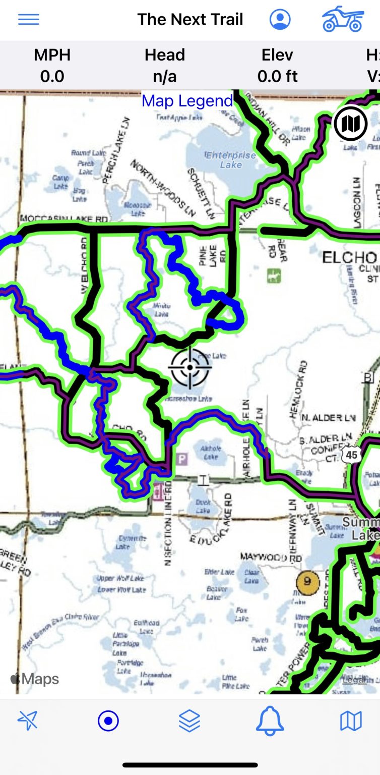 Showing Trail Data Layers - The Next TrailThe Next Trail